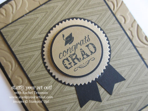 Congrats Grad Pocket Card - Stamp Your Art Out!
