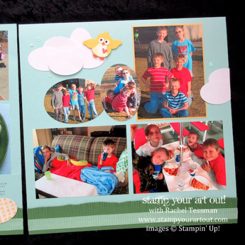 More Paper Pumpkin Scrapbook Pages Completed - Stamp Your Art Out!