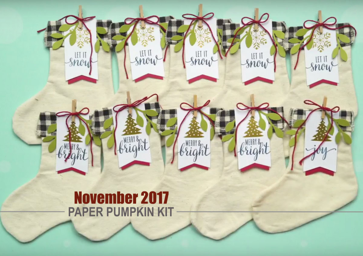Back In Plaid November 2017 Paper Pumpkin Kit Alternate Ideas Part 1 ...