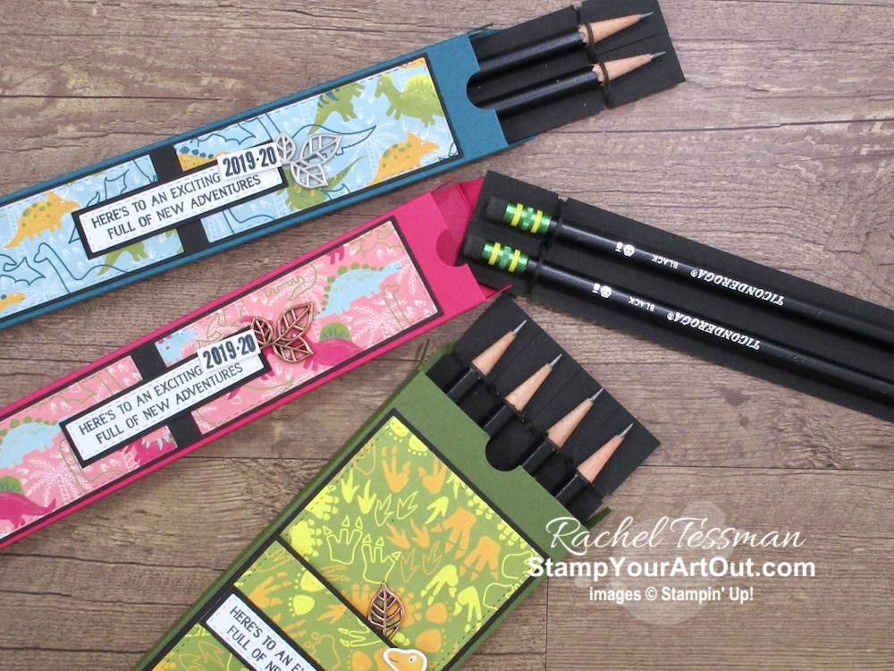 Back to School Pencil Gift - Stamp Your Art Out!