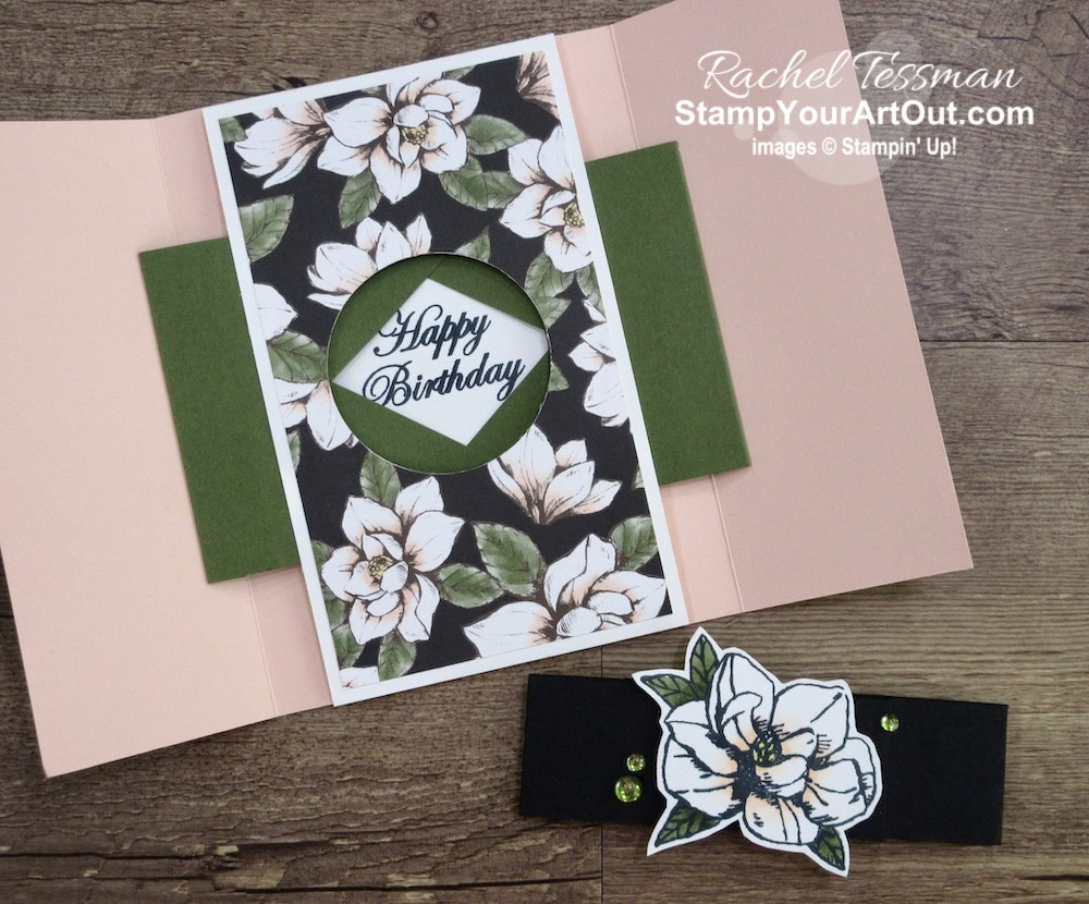 Magnolia Shutter Fold Card - Stamp Your Art Out!