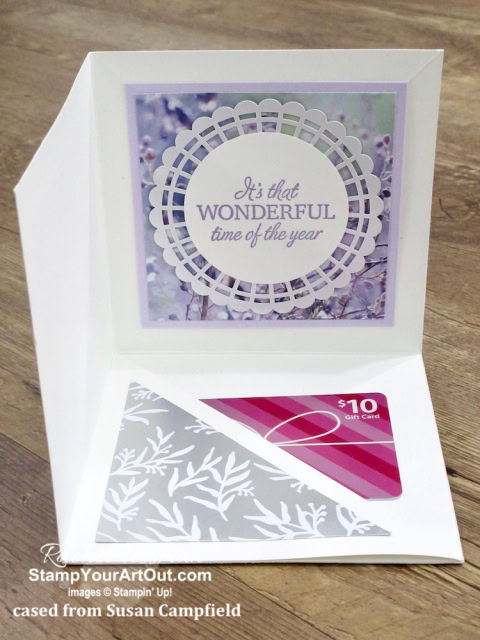Corner Pop Up Gift Card Holder - Stamp Your Art Out!