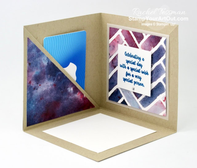 Corner Pop Up Gift Card Holder - Stamp Your Art Out!