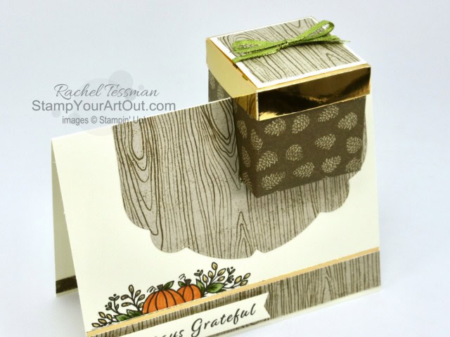 Celebration Tidings Gift Box In a Card - Stamp Your Art Out!