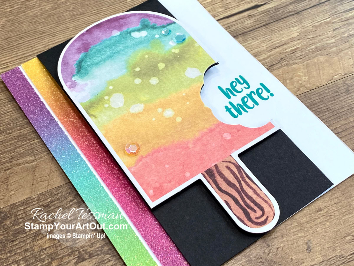 So Cool Bit Popsicle Card - Stamp Your Art Out!