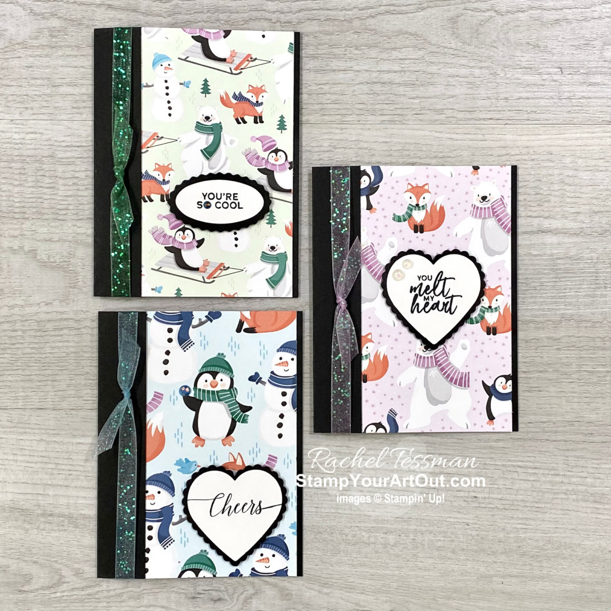 Easy Card Layout that Shows Both Paper Sides (Plus New Product Peeks ...