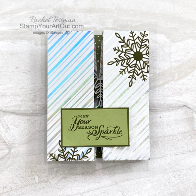 Wonderful Snowflakes Gatefold Box Card - Stamp Your Art Out!