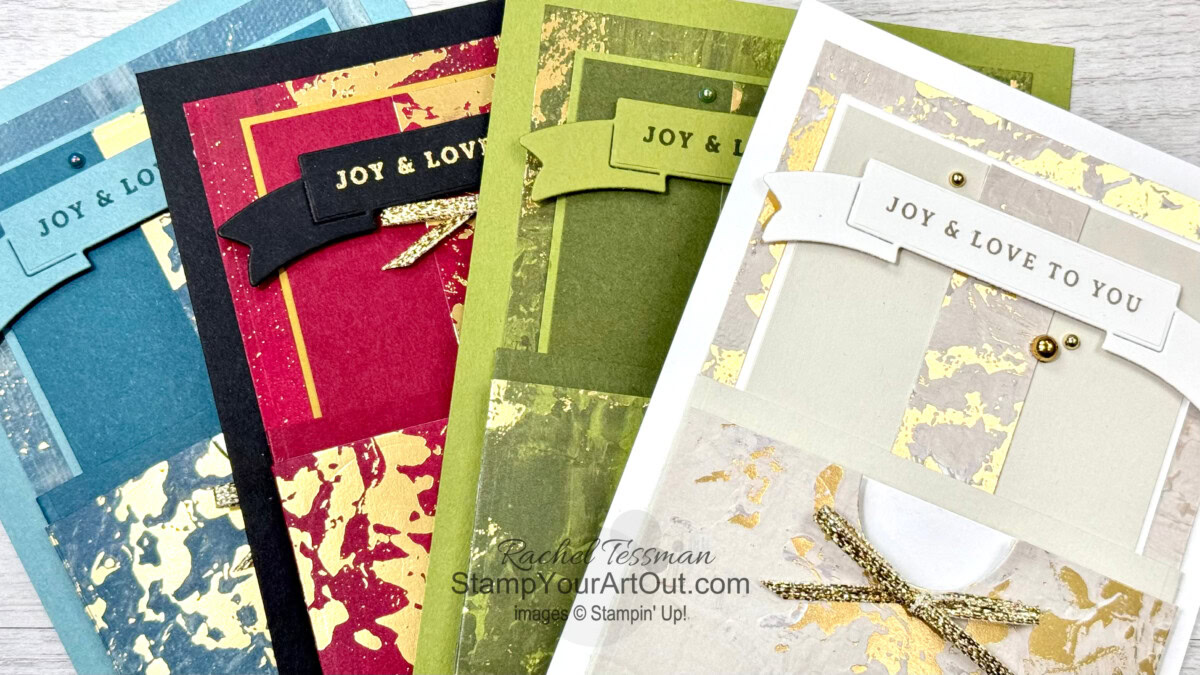 Season of Elegance Double Pocket Cards - Stamp Your Art Out!